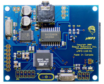 uMP3 Playback Module – Rogue Robotics